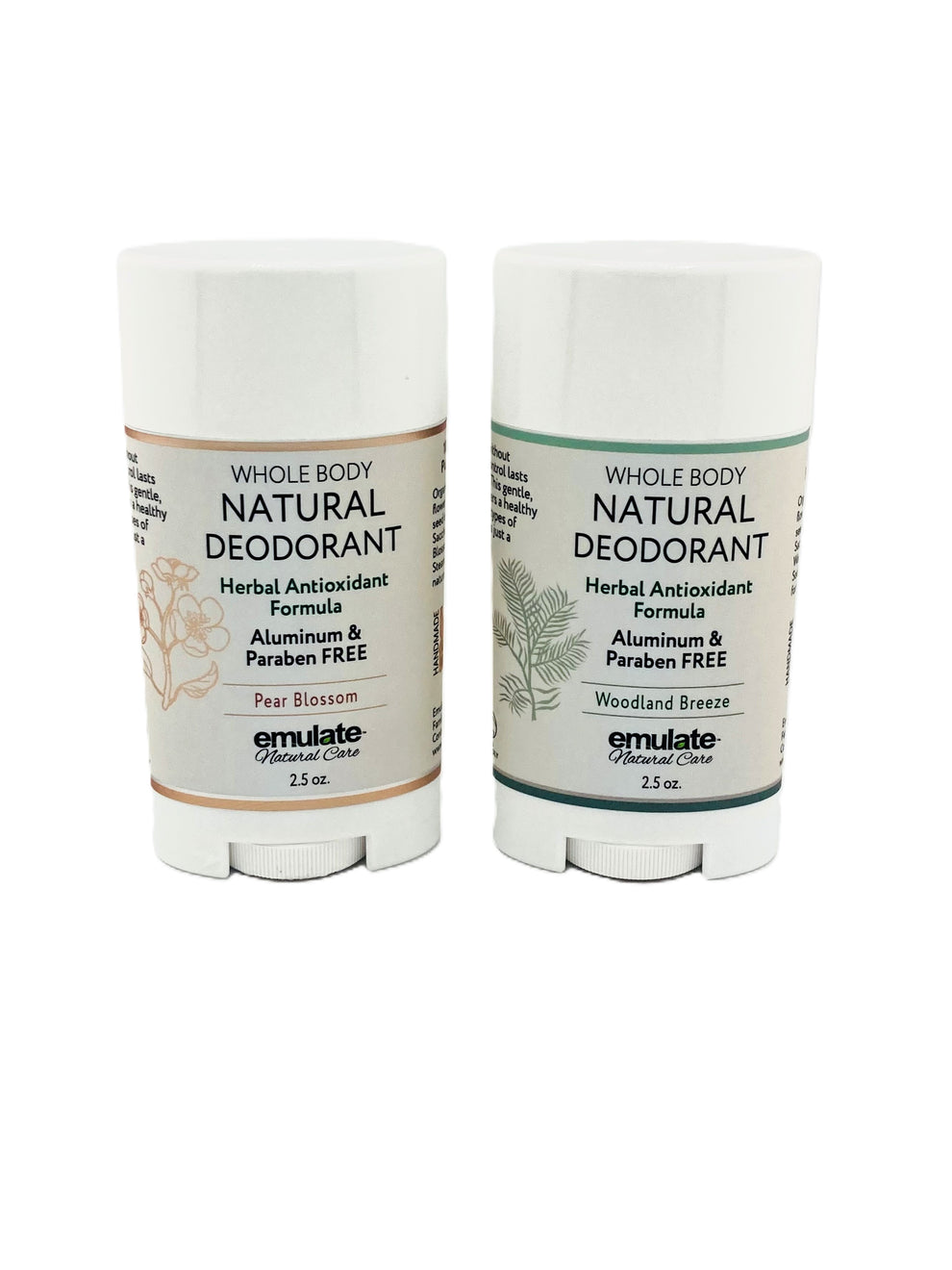Whole Body Natural Deodorant - 2.5 oz stick. No parabens, soy, or alum ...